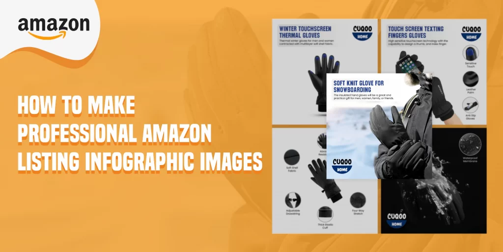 How to make professional Amazon listing infographic images that converts
