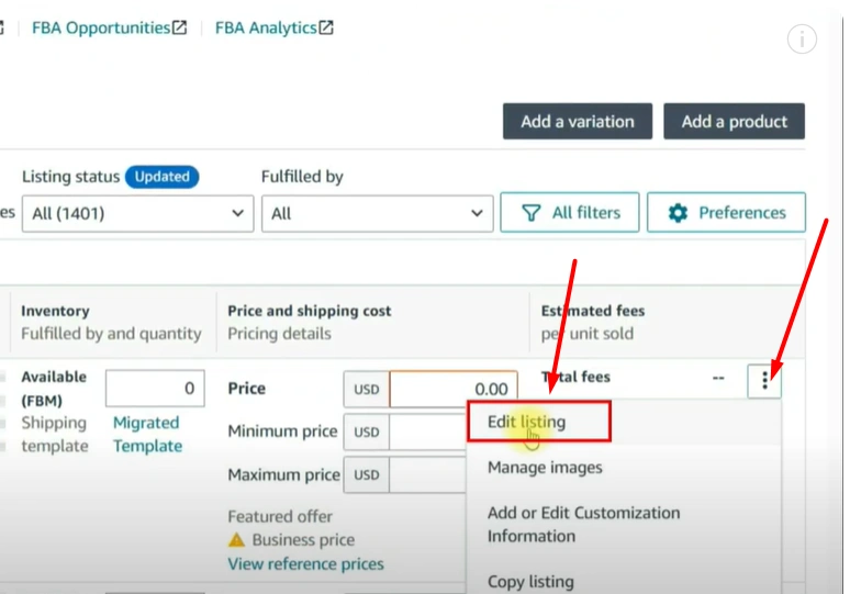 Amazon Variations Guide 2025: How to Add, Edit, and Merge Variations ...
