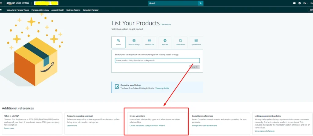 Amazon Variations Guide 2025: How to Add, Edit, and Merge Variations ...